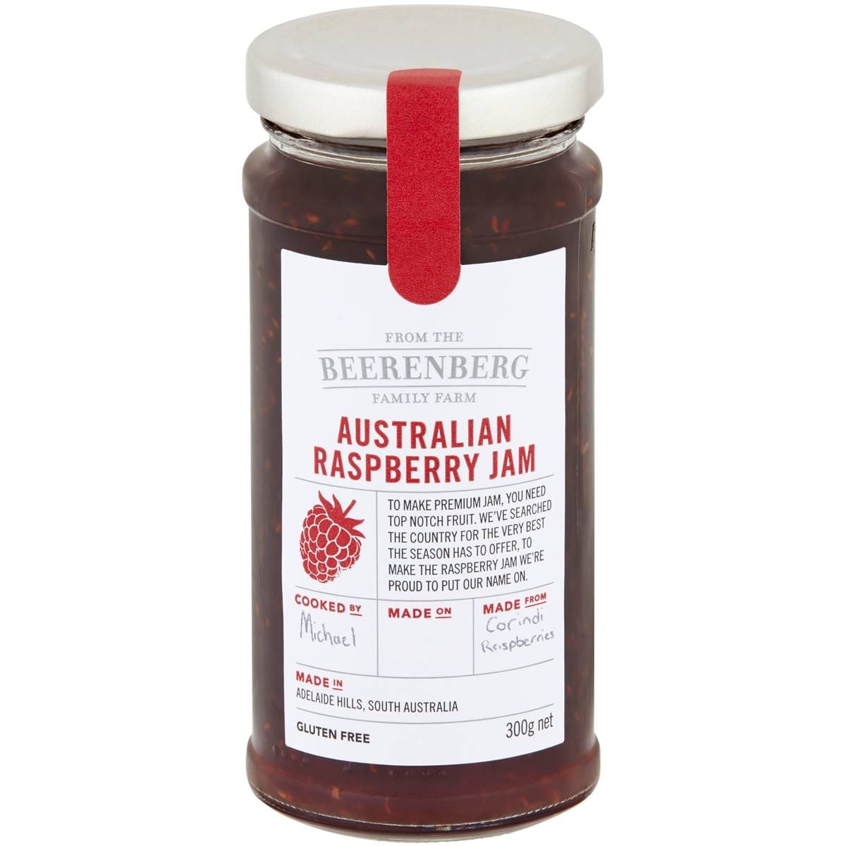 BEERENBERG JAM RASPBERRY - Zone Fresh