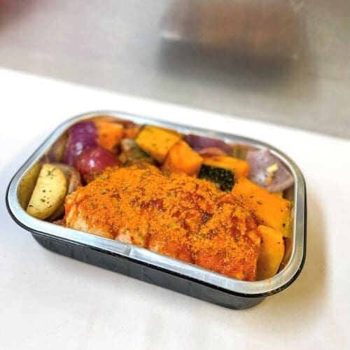 ANTIPASTO CHICKEN MINI ROAST WITH VEGETABLES - Zone Fresh