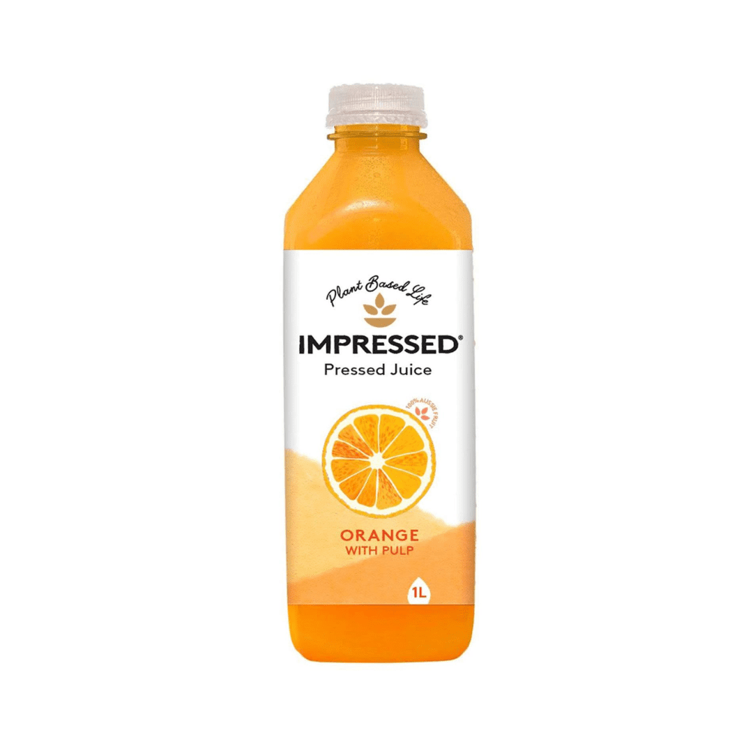 IMPRESSED PRESSED JUICE ORANGE WITH PULP - Zone Fresh