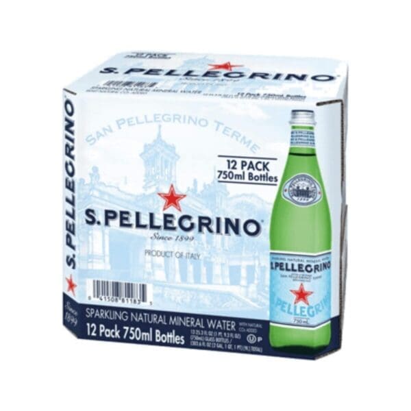 Sanpellegrino Mineral Water Glass 750ml Zone Fresh