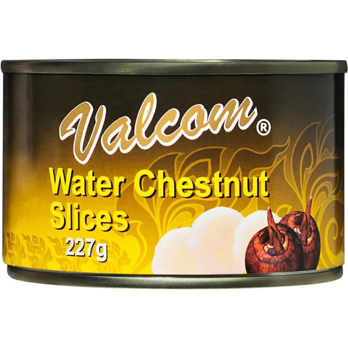 VALCOM WATER CHESTNUT SLICES - Zone Fresh